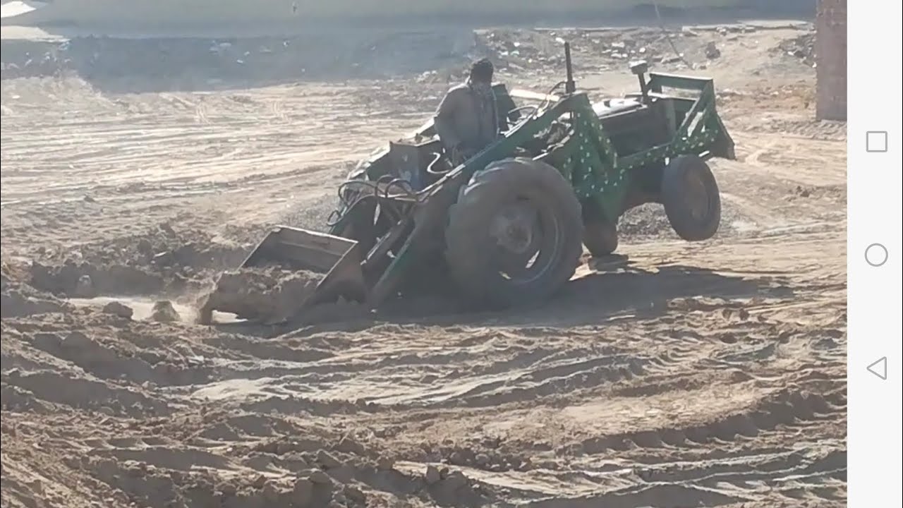 tractor labour work South punjab district multan - YouTube