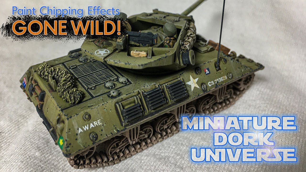 Paint Chipping Effects Gone Wild (The ultimate chipping method - leave ...