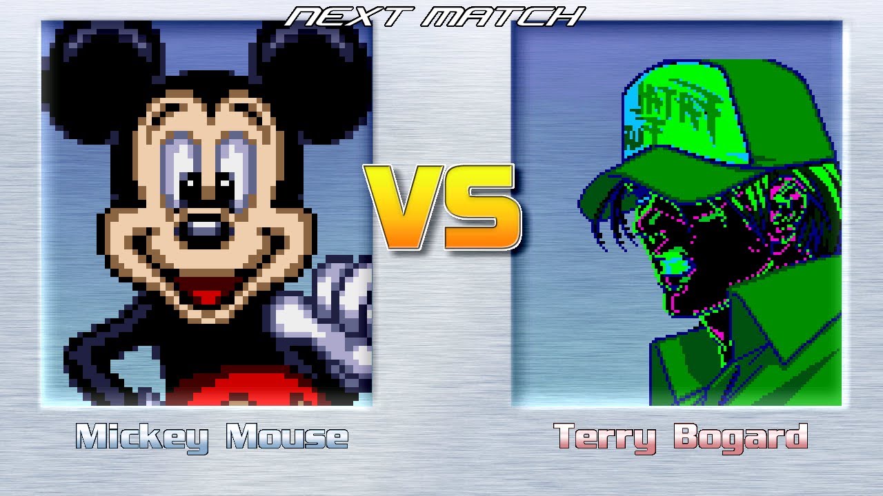 MUGEN: Mickey Mouse Vs Terry - YouTube