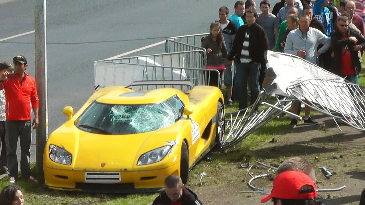 HUGE CRASH GT Polonia 2013 Koenigsegg - YouTube