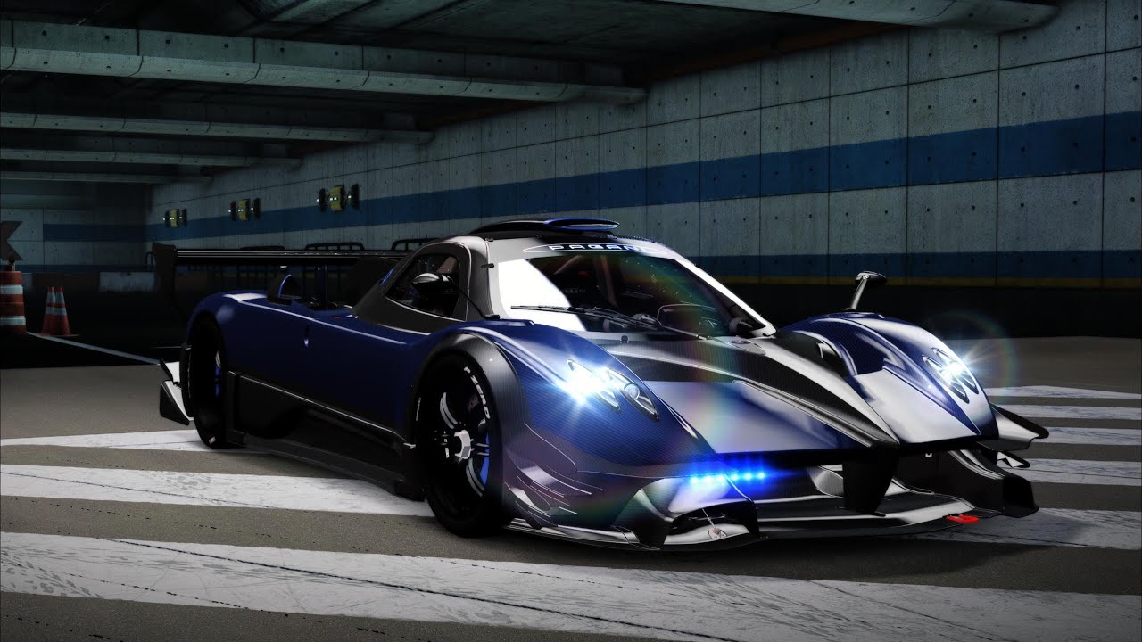 Zonda R Blue Carbon Edition gameplay - YouTube