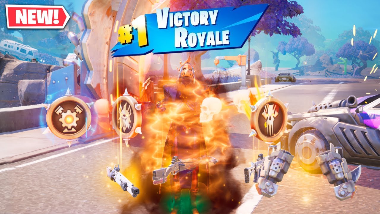TITANFLAME HADES vs 4 MEDALLIONS & MYTHIC’S CHALLENGE (Fortnite Chapter ...
