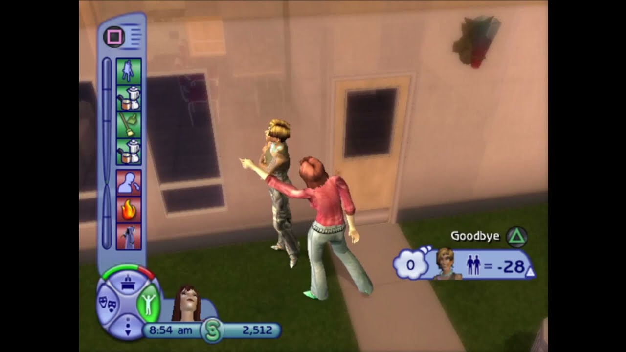 The Sims 2 - Wedgie (F/F) - YouTube