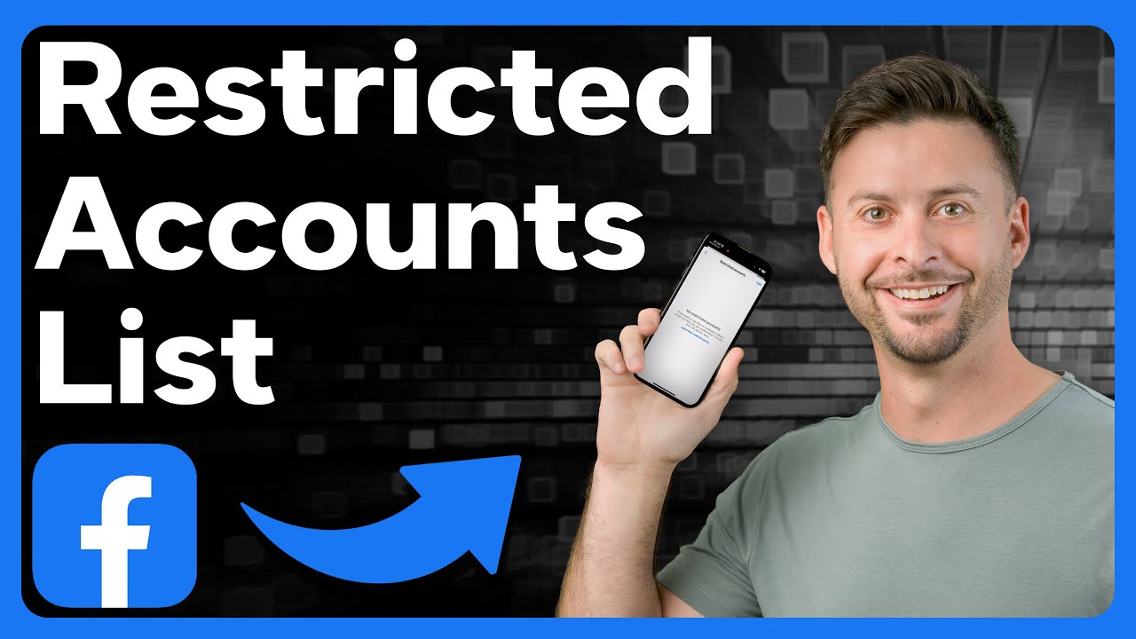 How To Check Restricted List On Facebook - YouTube