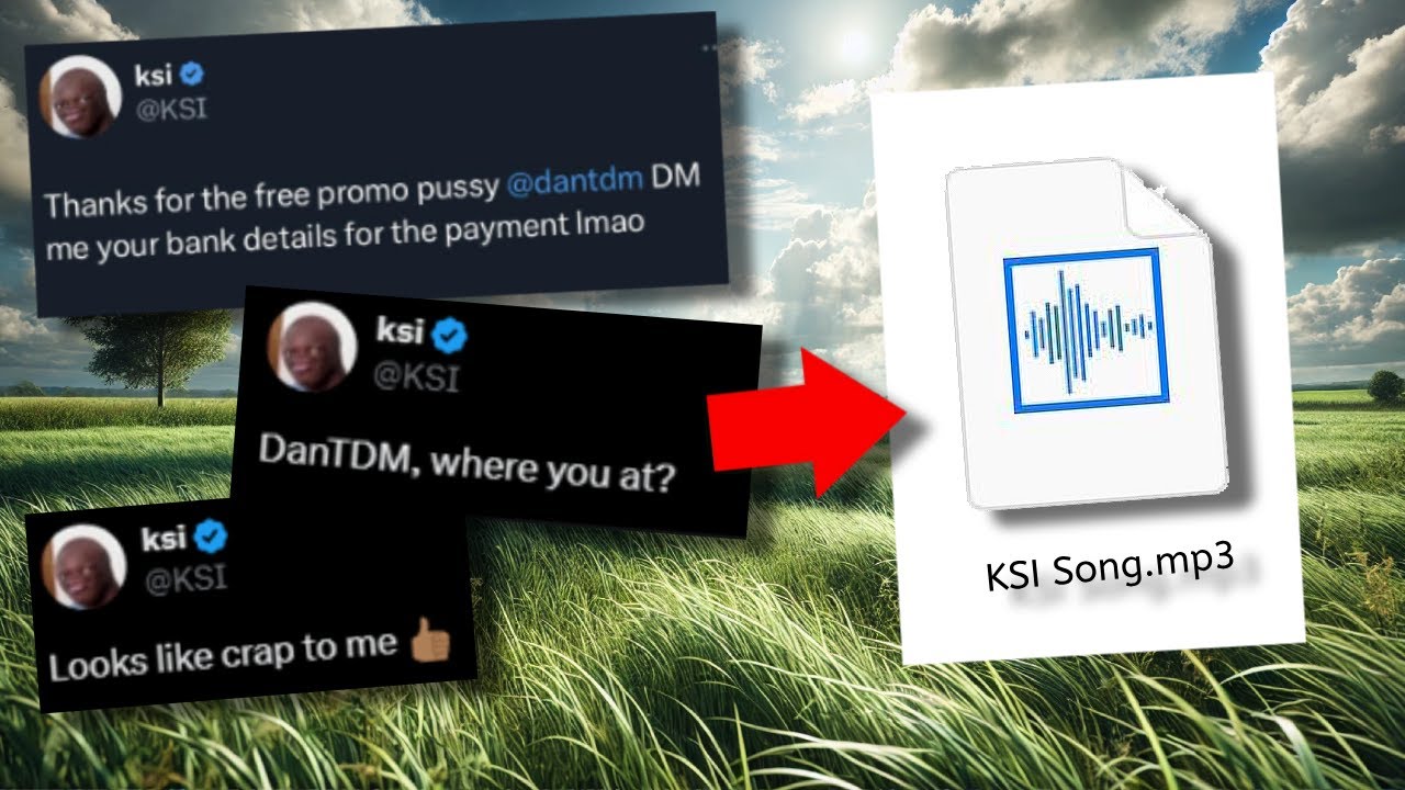 KSI Tweets But I Made It A Song - YouTube