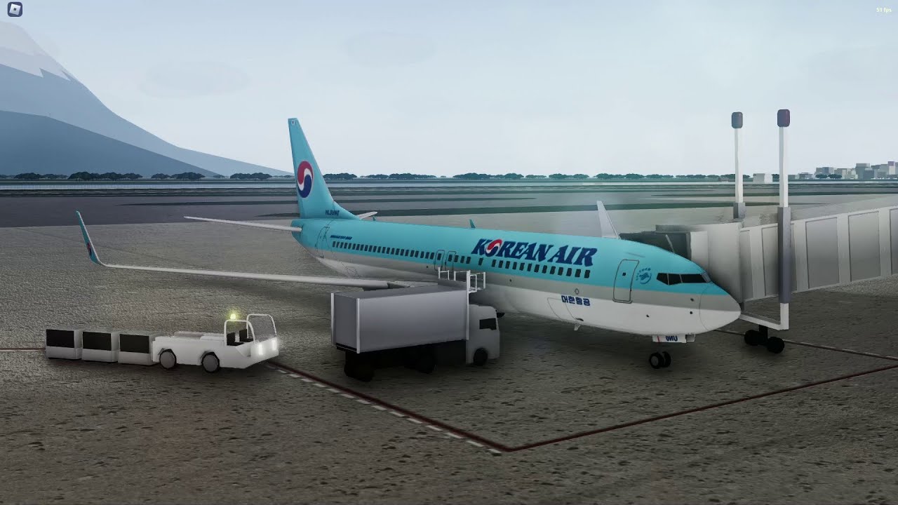 Full Flight | Korean Air Boeing 737-800 (Roblox Aeronautica) - YouTube