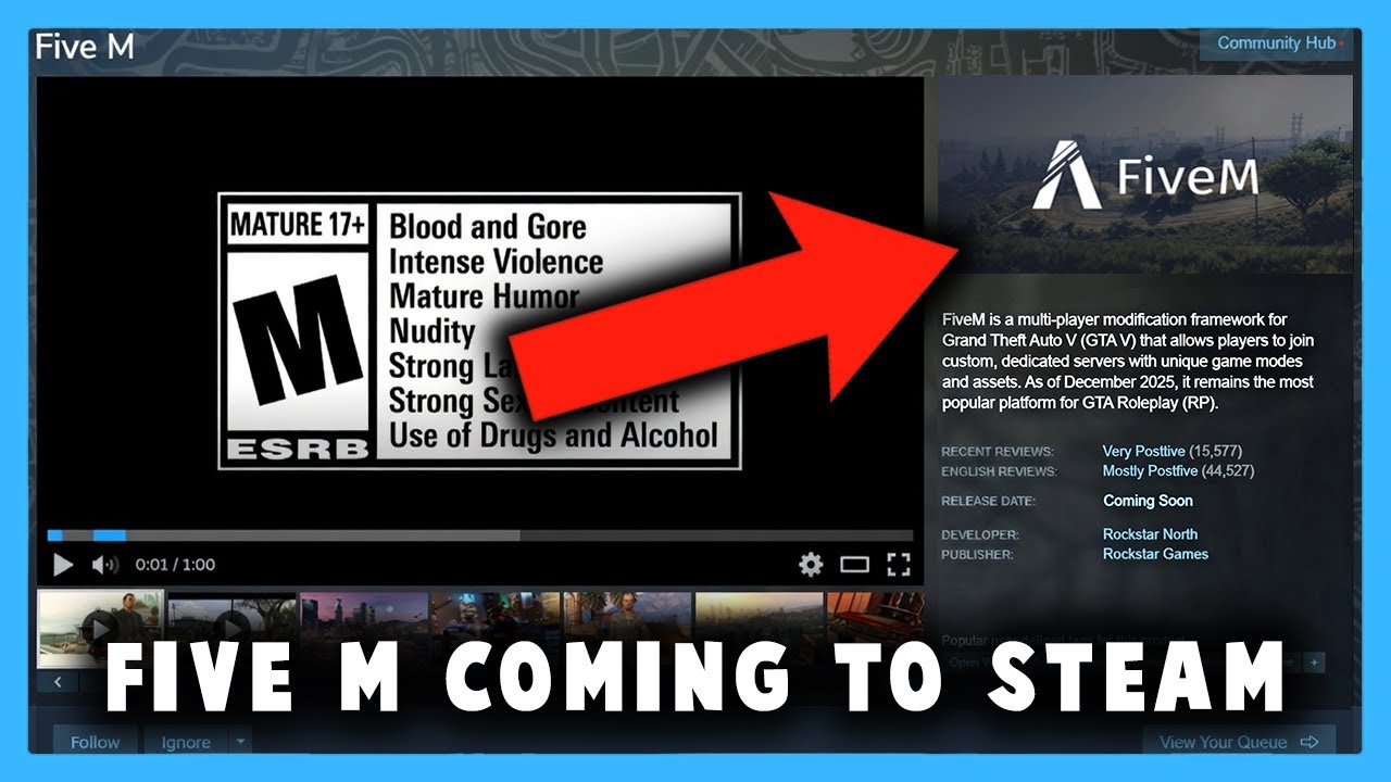 FiveM is Coming To Steam - YouTube