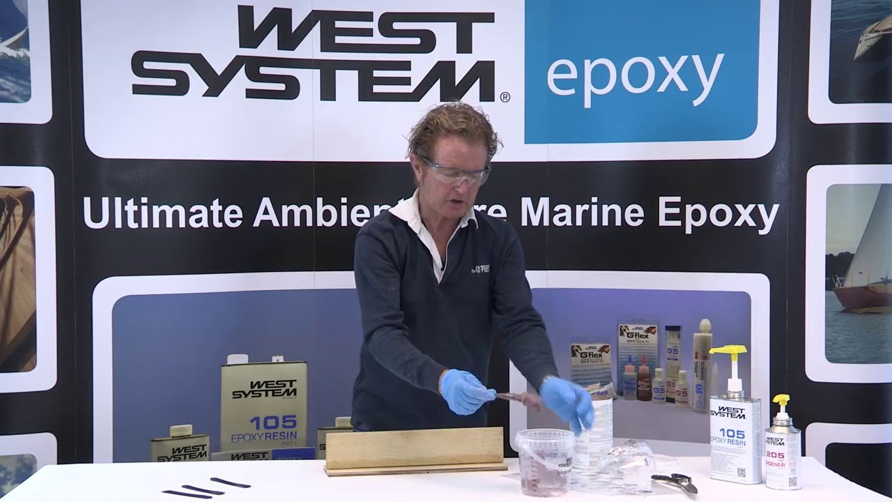 Wooden boat repair: how to bond with fillets - YouTube