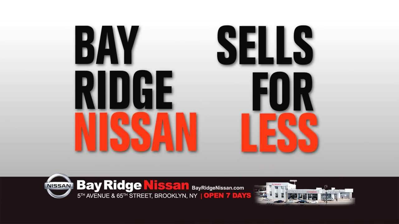 Bay Ridge Nissan - YouTube