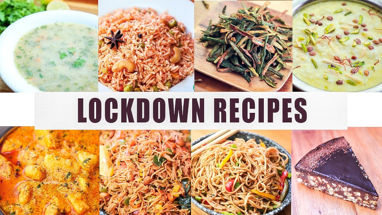 Lockdown Recipes - Quick and Easy Recipes - Easy To Make At Home - YouTube