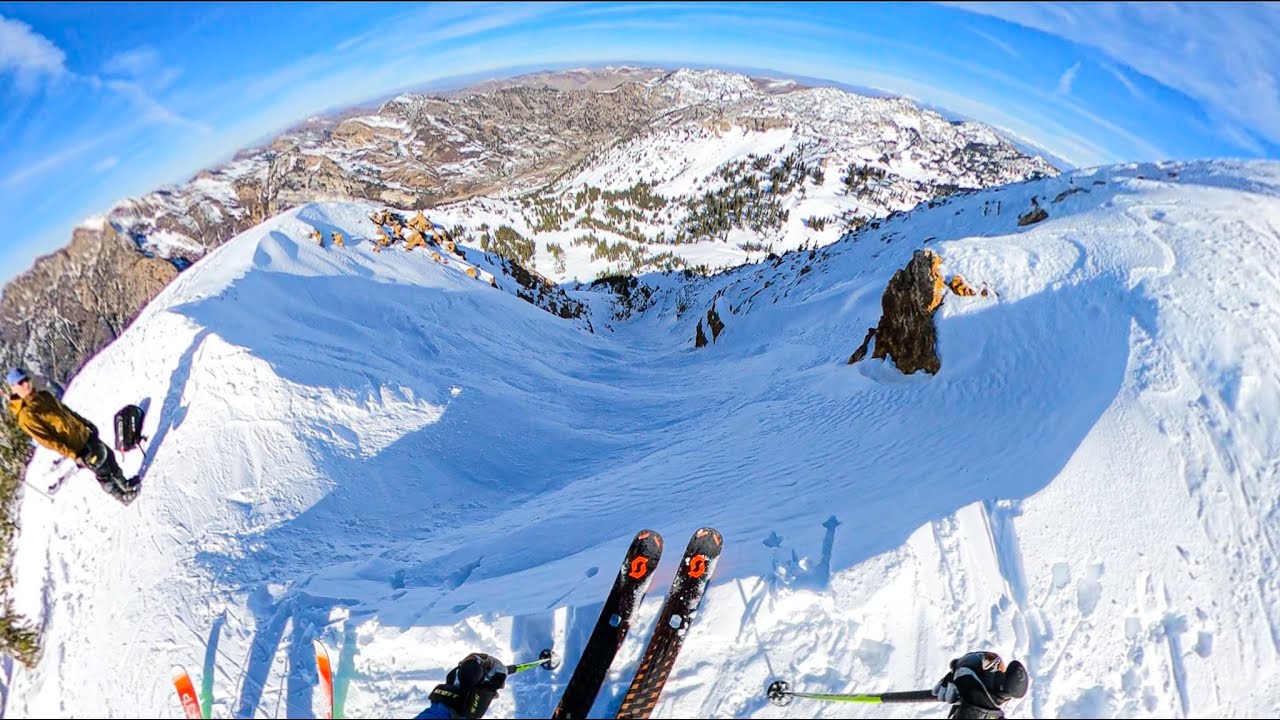 Main Chute at Alta, UT on Nov 4, 2021 - YouTube