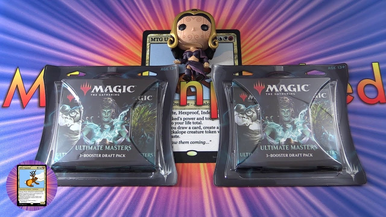 2X Ultimate Masters Draft Packs - MYTHIC! - YouTube