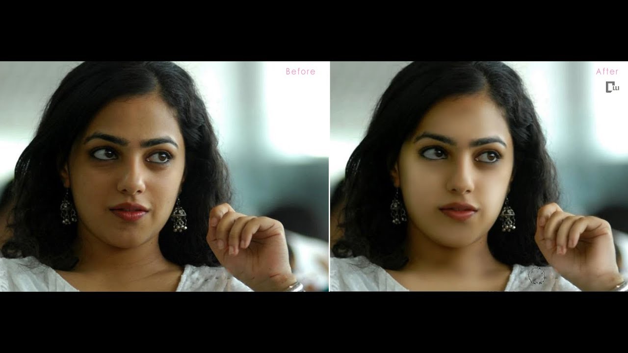 Photoshop Tutorial - Skin Retouching - Easy Way (Brushes given in ...