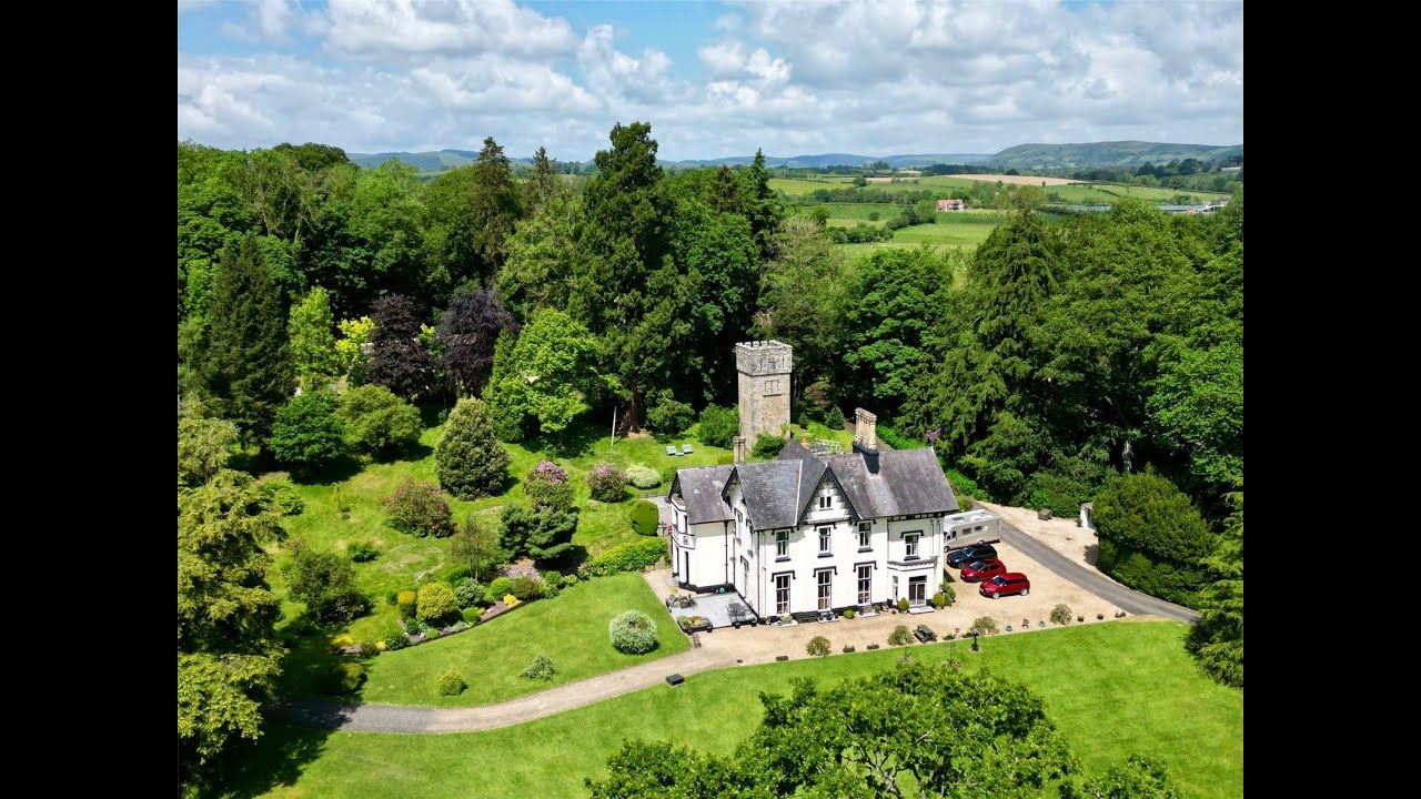 Penybont Hall, Penybont, Llandrindod Wells, Powys - For Sale - YouTube