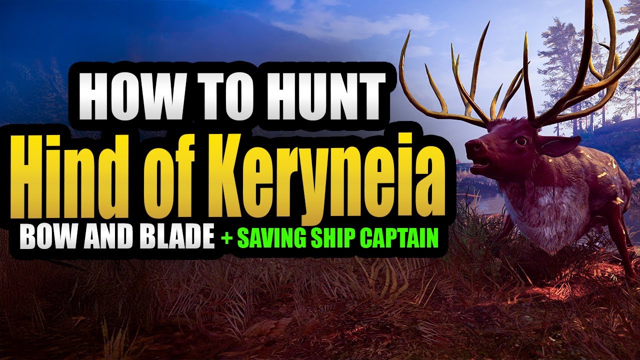 Assassin's Creed Odyssey: How to EASILY Hunt The Hind of Keryneia (Bow ...