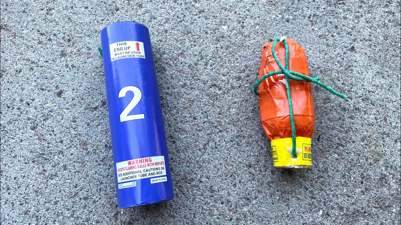 Double Jeopardy vs BFA Double Break Firework Comparison - YouTube