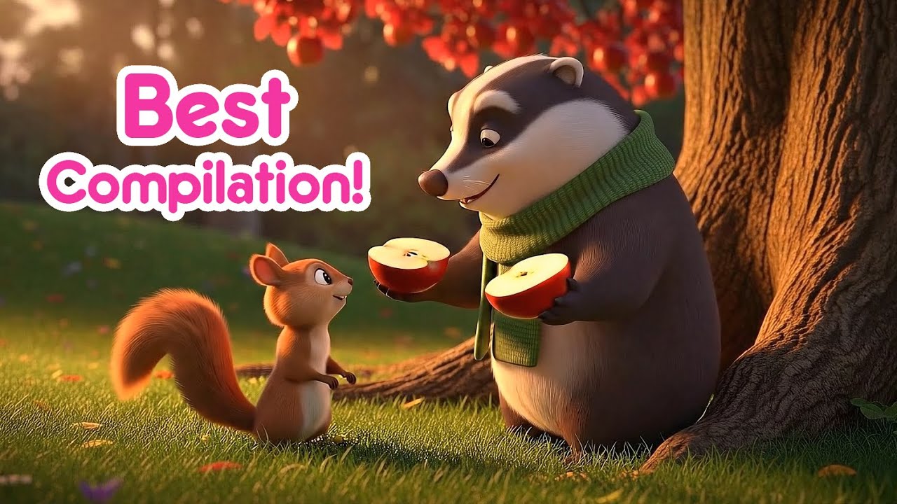 Best Compilation of Pumble the Badger! 🌟 | Animated Stories for ...