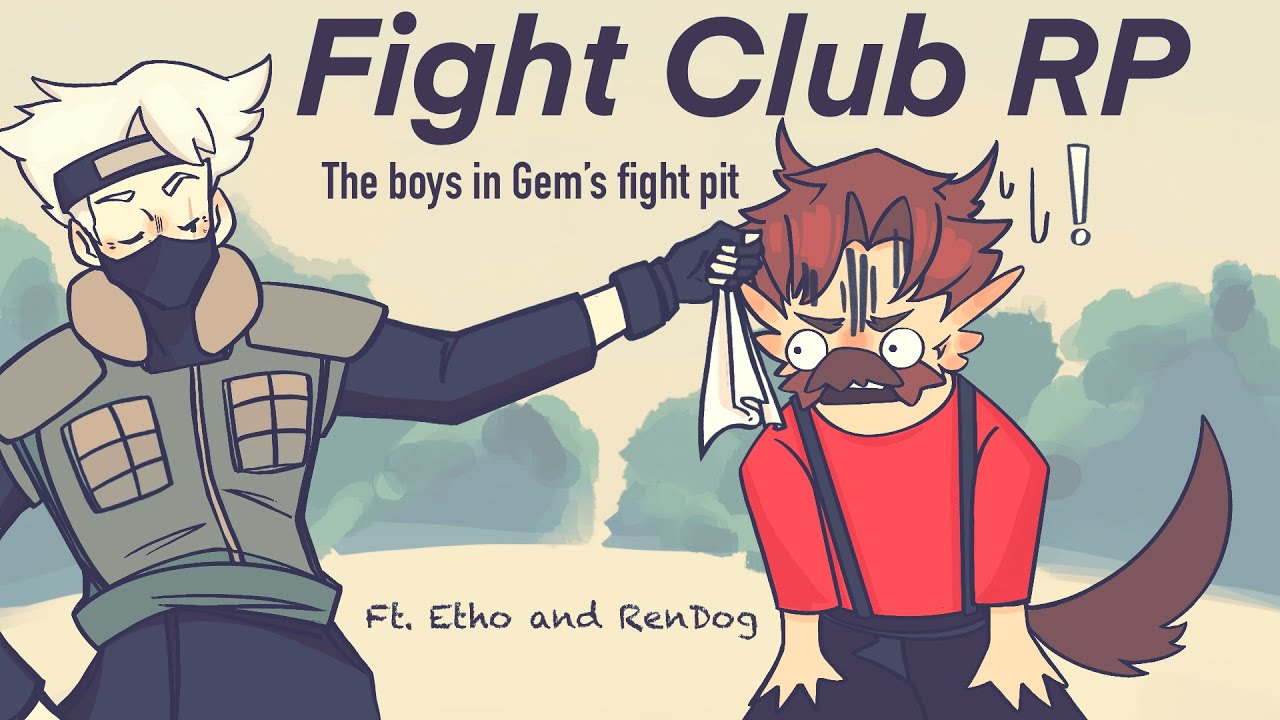 Ren Shocked that Etho Matched His Energy (Gem fight Pit Roleplay) A ...