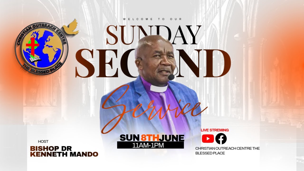 SUNDAY SECOND SERVICE || 8TH JUNE 2025 - YouTube