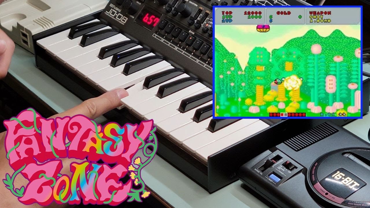 Fantasy Zone [opa-opa] GAME MUSIC ファンタジーゾーン 演奏してみた - YouTube