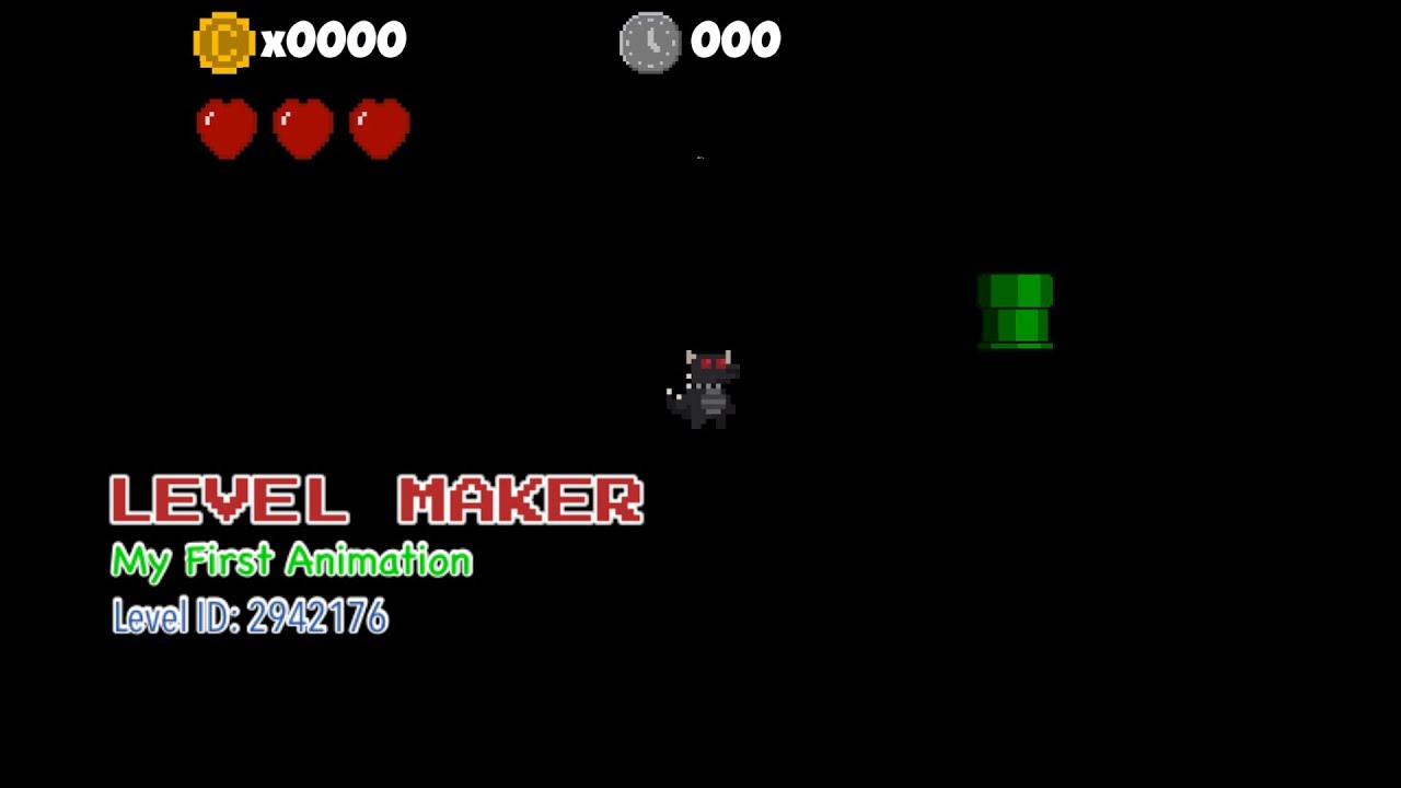Level Maker - My First Animation - Level ID: 2942176 - YouTube