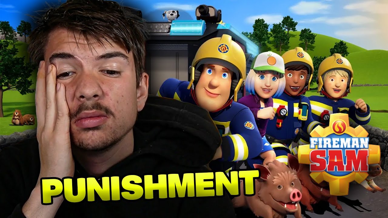 PUNISHMENT STREAM: Watching Fireman Sam For 3 Hours - YouTube