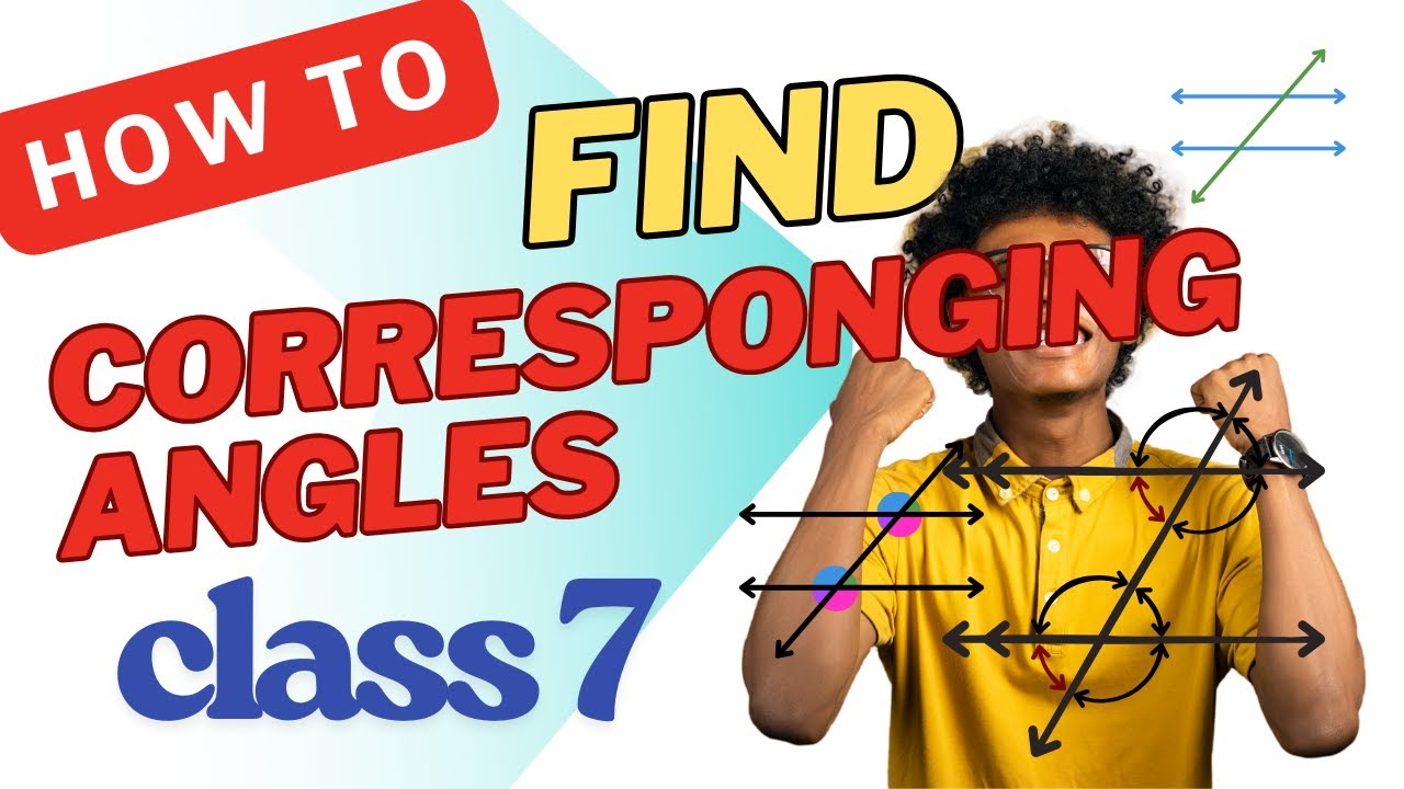 What is corresponding angles ? How to recognize them ? Class 7 chapter ...