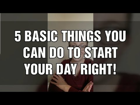 MORNING MOTIVATION| Starting your day right! - YouTube