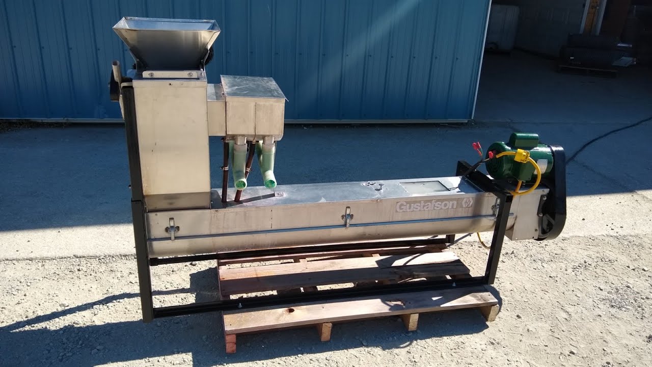 Gustafson S 100 Seed Treater - YouTube