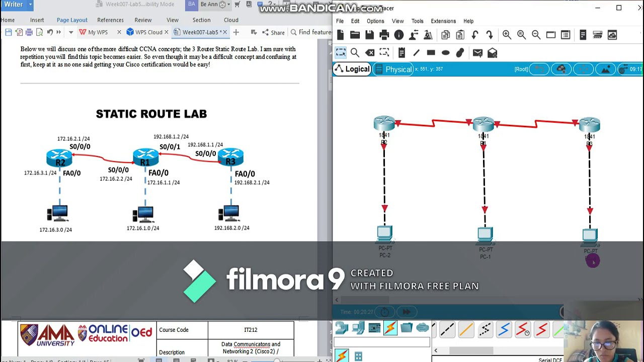 Laboratory Exercise 005 | CISCO 2 - YouTube