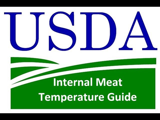 Usda Meat Temperature Cooking Chart