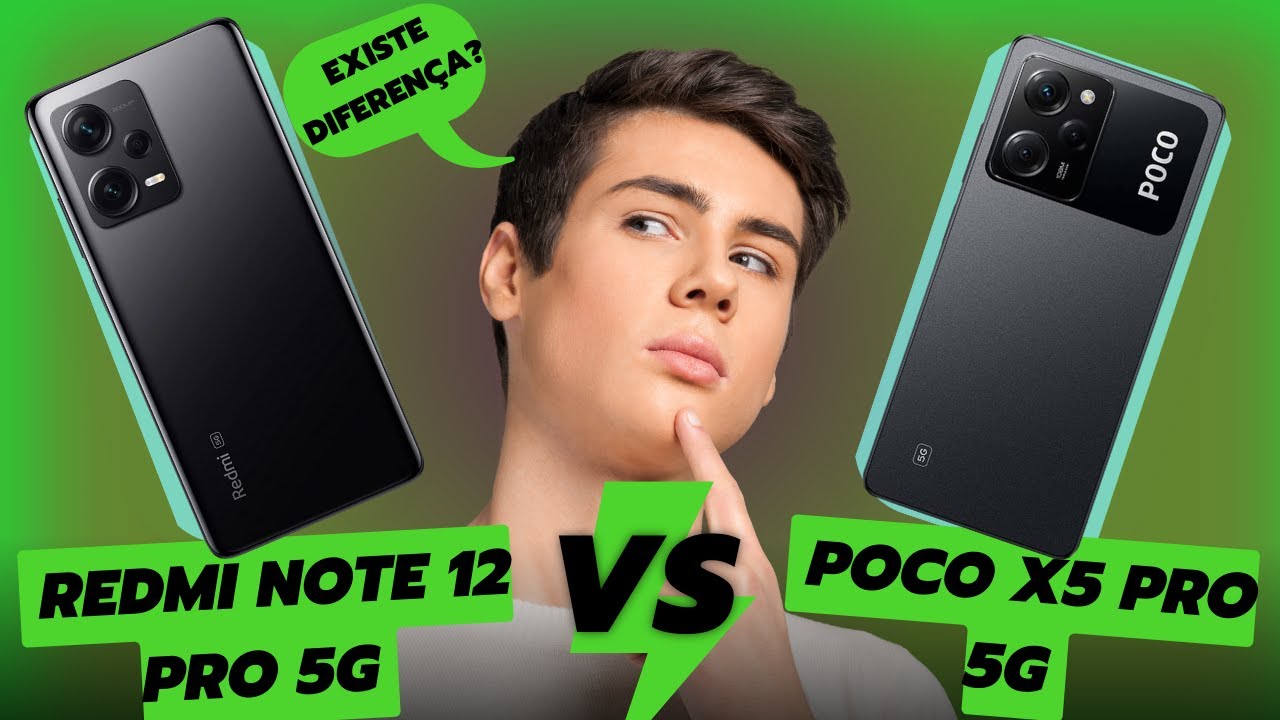 Redmi Note 12 Pro 5G x Poco X5 Pro 5G. Existe Diferença. Qual o melhor ...