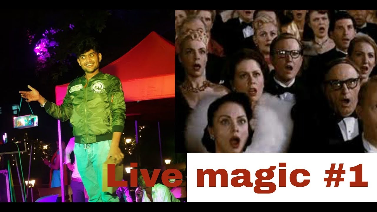 live magic #1 people shockkng reaction - YouTube
