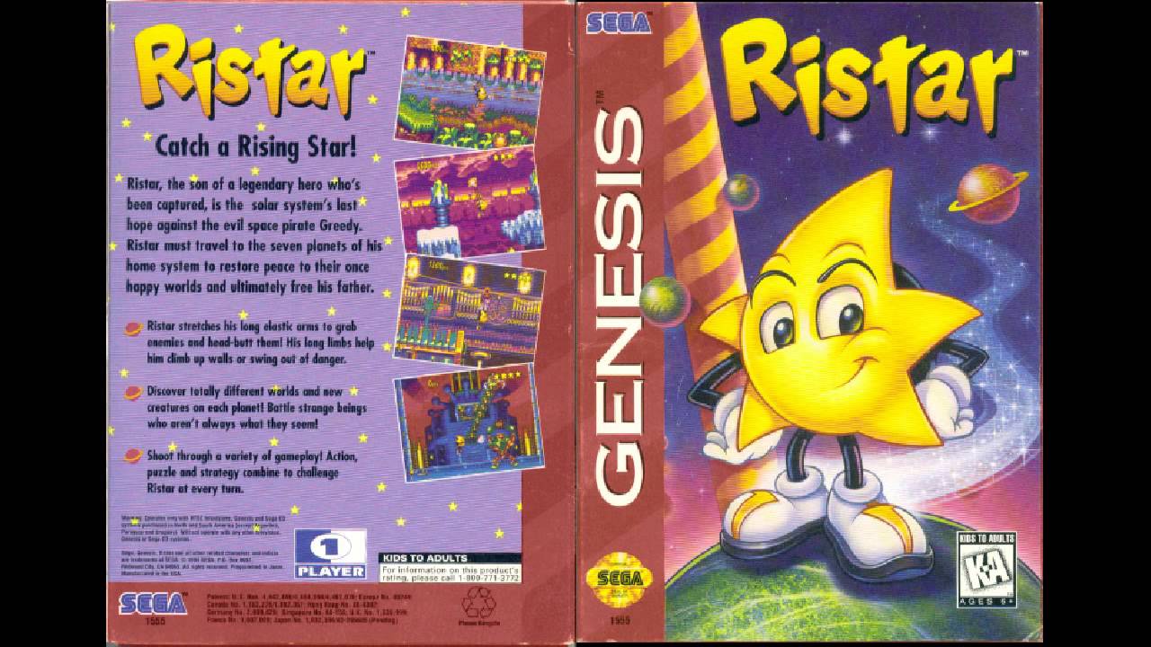 (SEGA VGM) Ristar - LEVEL COMPLETE - "Round Clear 1 - Lets Go!!" - YouTube