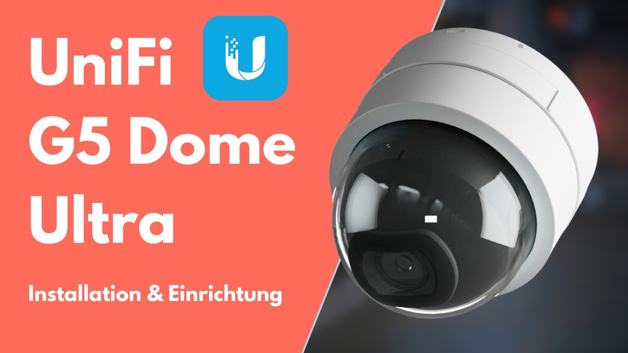 UniFi G5 Dome Ultra | günstige Indoor Überwachungskamera - YouTube