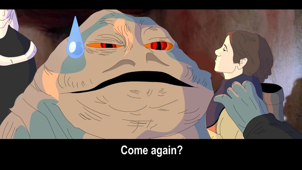 Episode VI - Leia vs. Jabba the Hutt (sTKar Wars) - YouTube