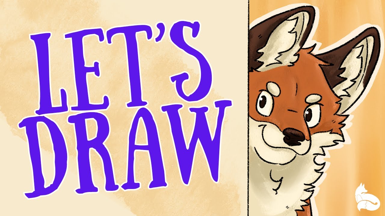 LET'S DRAW! Fox Drawing Session - YouTube