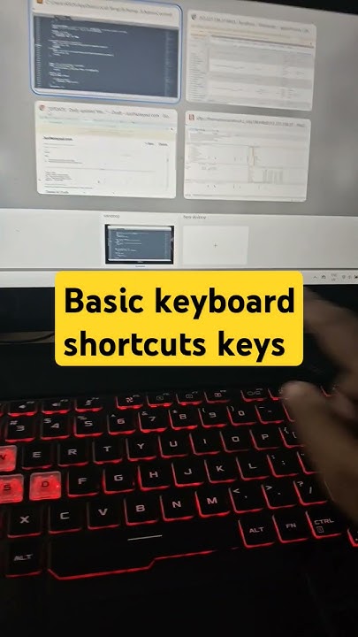 Basic keyboard shortcuts - YouTube