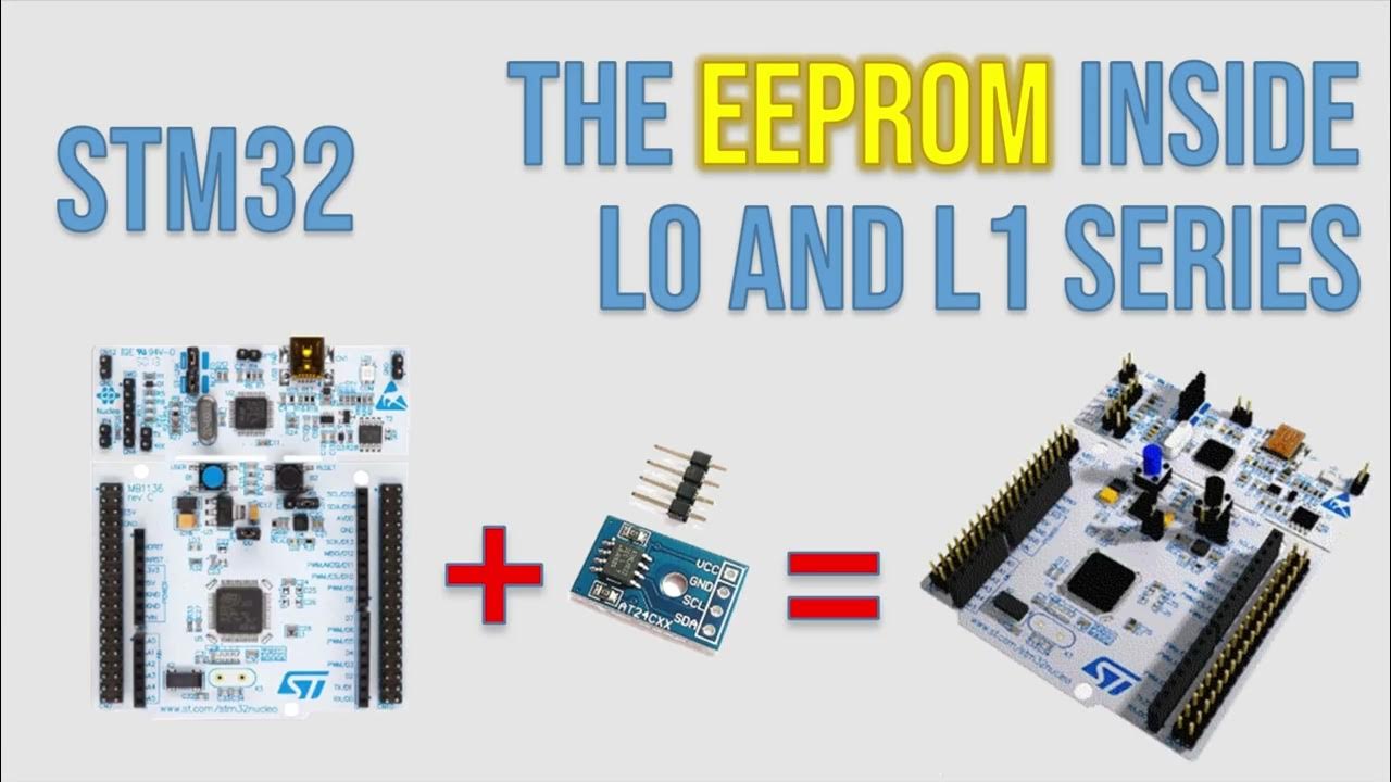 The onchip EEPROM of STM32 L0 and L1 series - YouTube