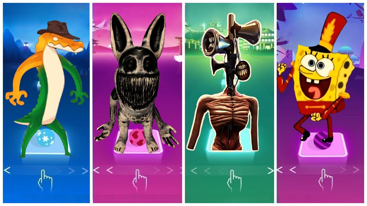 Gummigoo The Amazing Digital Circus vs Zoonomaly vs Siren Head vs ...