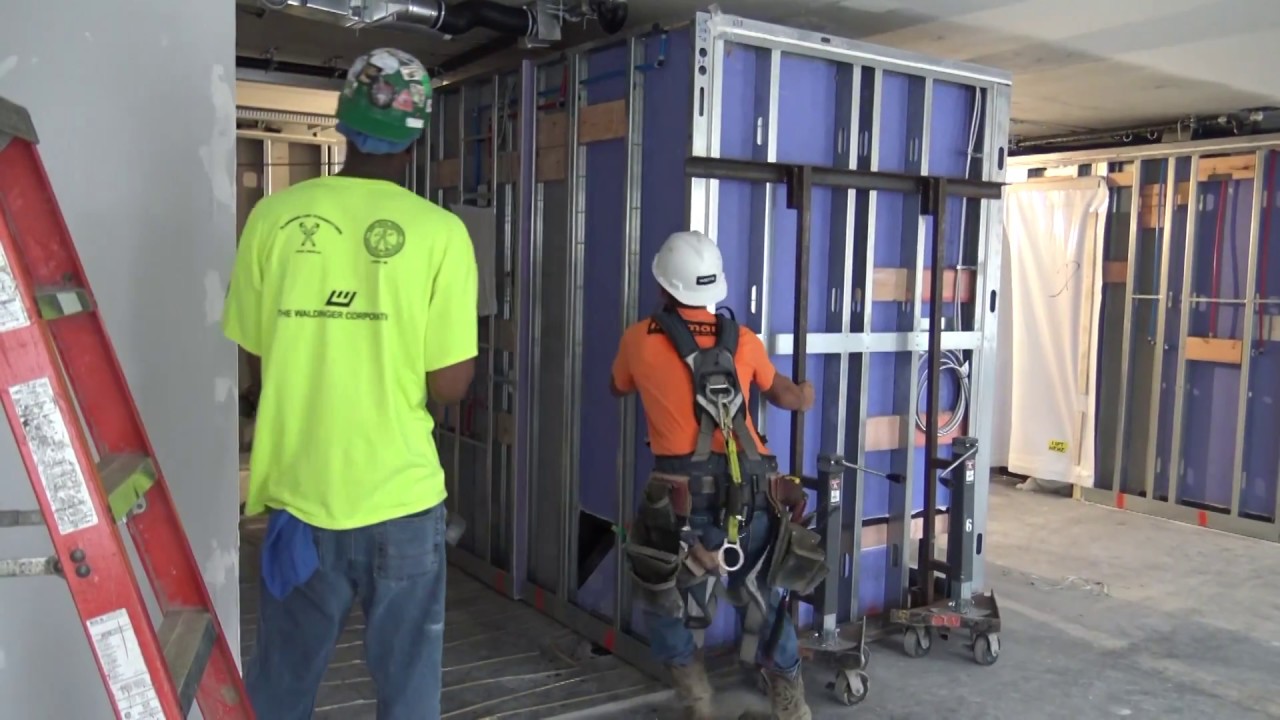 Prefabrication & Modularization: Installing Bathroom PODS - The Weitz ...