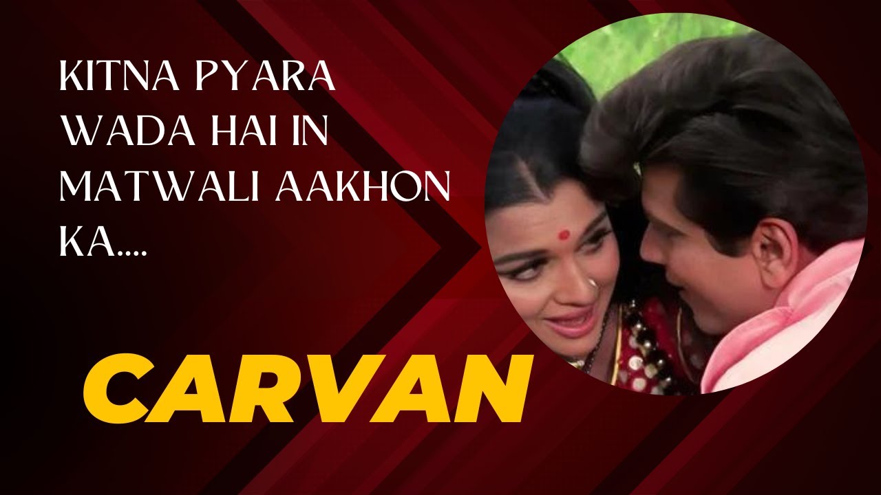 Kitna Pyara Wada Hai In Matwali Aankhon Ka 4K - Mohammed Rafi, Lata ...