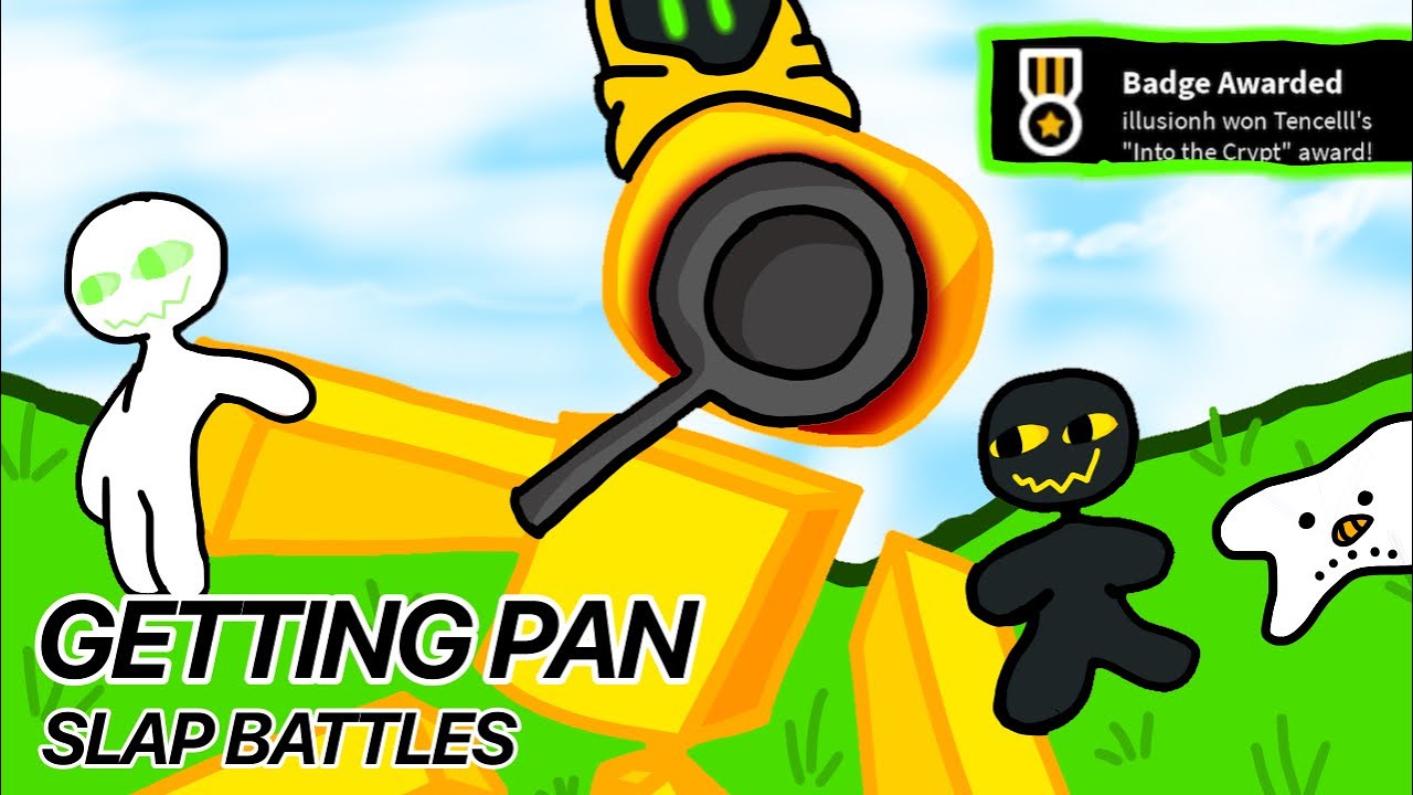 Getting Pan glove & Snow peep UGC | Slap battles - YouTube