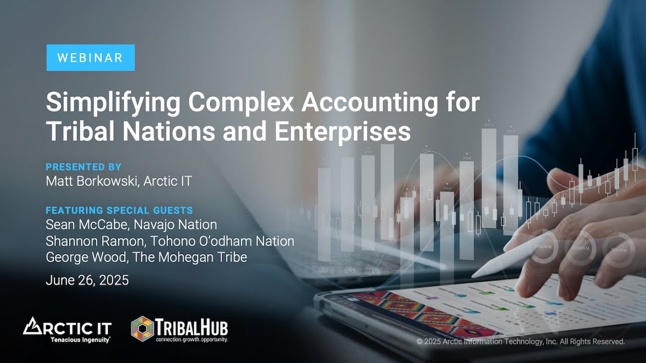 Simplifying Complex Accounting for Tribal Nations and Enterprises - YouTube