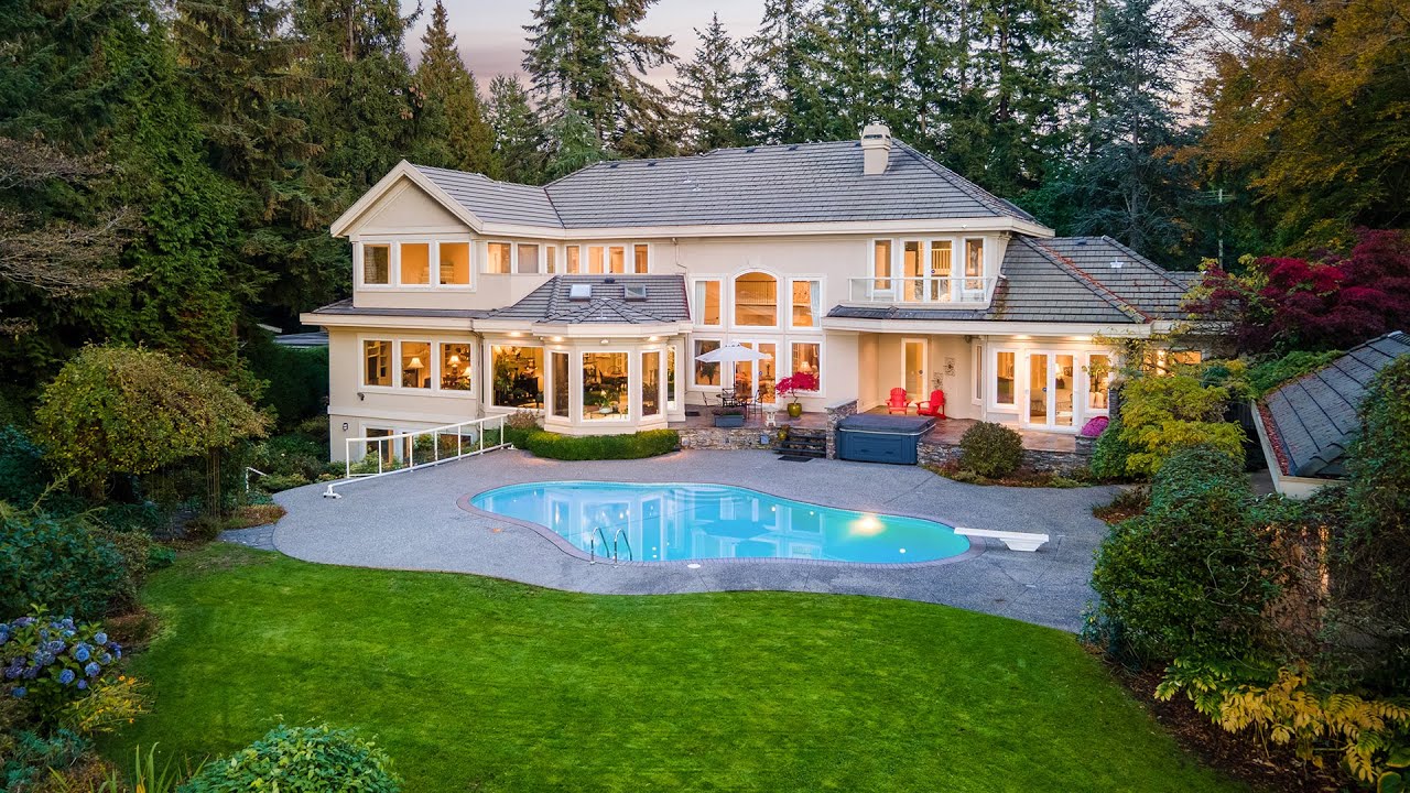 Waterfront Georgian Private Estate | 13375 Crescent Road, Surrey, BC ...