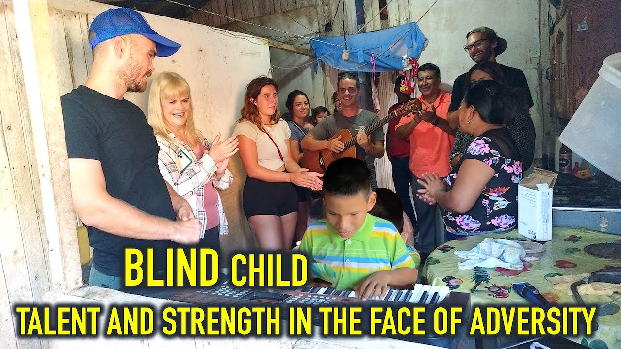 BLIND CHILD has great talent. His family courageously faces adversity ...