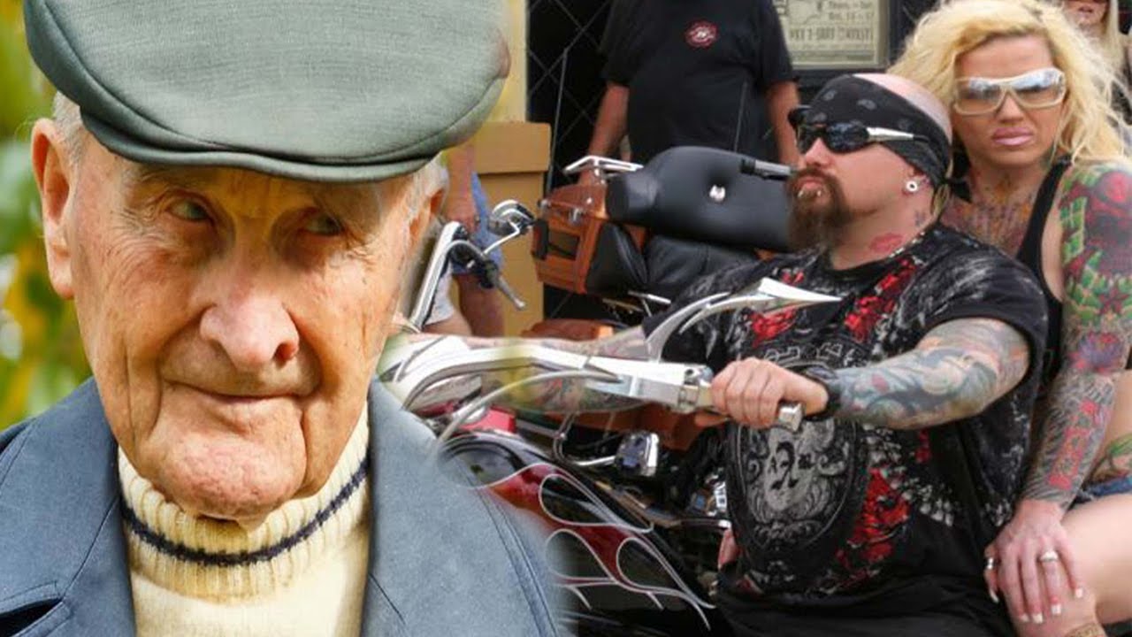 93-Year Old Gets Harassed By 3 bikers, Then Stands Up And Takes The ...