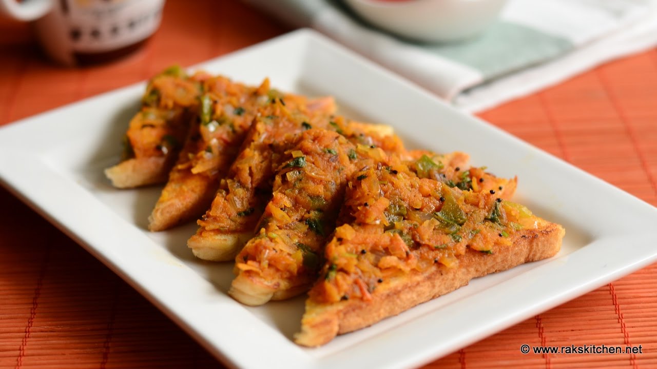 Masala toast, iyengar bakery style bread masala toast - YouTube