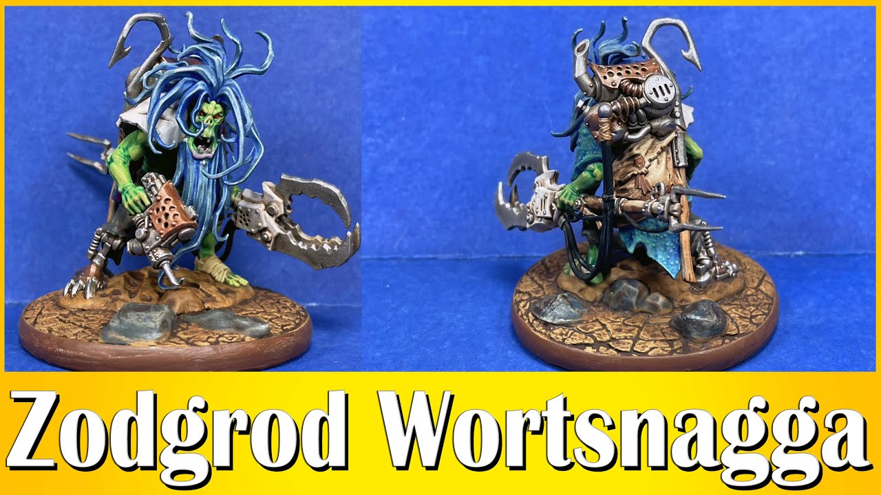 Joyful Painting - Ork Beast Snaggas - Zodgrod Wortsnagga - YouTube