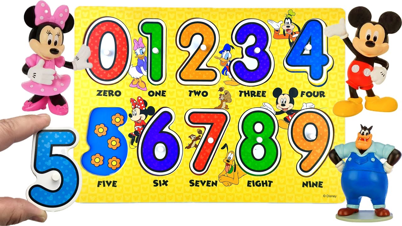 Learn Numbers and Counting with Mickey and Friends | Best Preschool ...